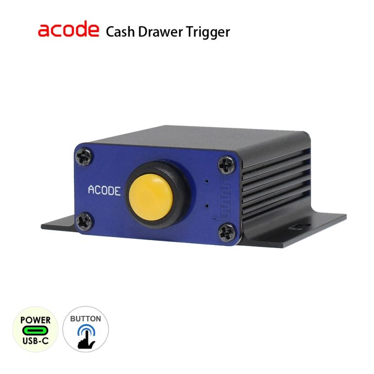 Open Drawer Without Printer - Push Button Cash Drawer Trigger