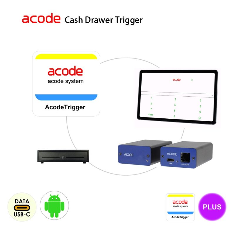 Cash Drawer Trigger Solutions – USB, Bluetooth | Acode System