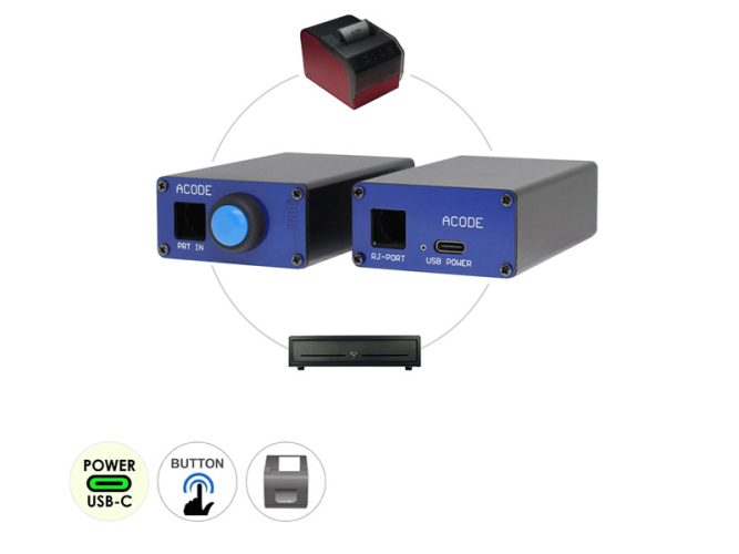 Cash Drawer Trigger Solutions – USB, Bluetooth | Acode System