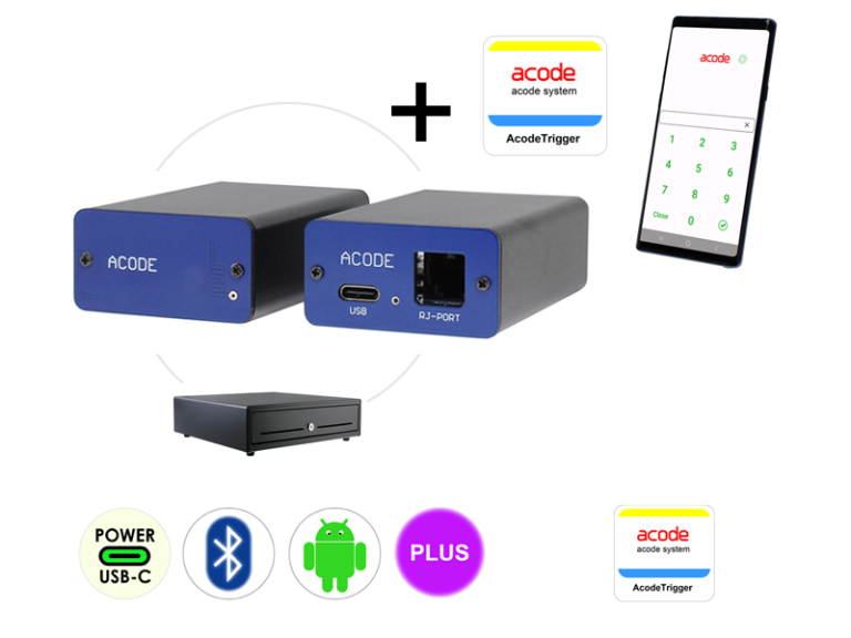 Cash Drawer Trigger Solutions – USB, Bluetooth | Acode System