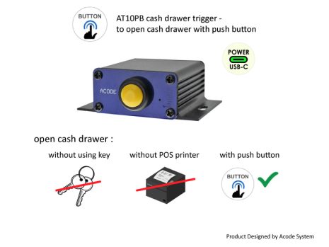 Cash Drawer Trigger Solutions – USB, Bluetooth | Acode System